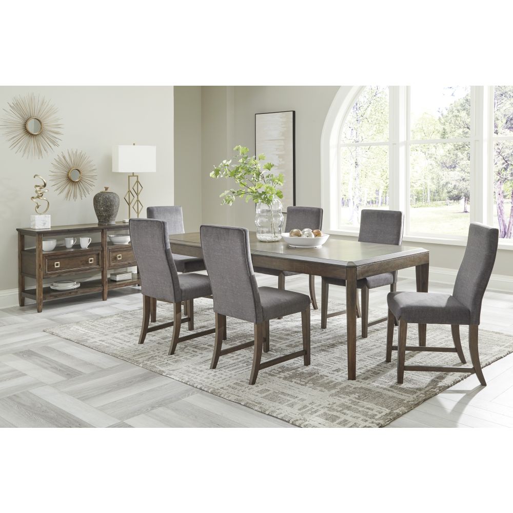 Furniture Plus Raehurst Dining Table with 6 Chairs