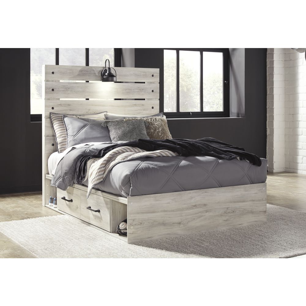 Ashley cambeck queen storage bed store