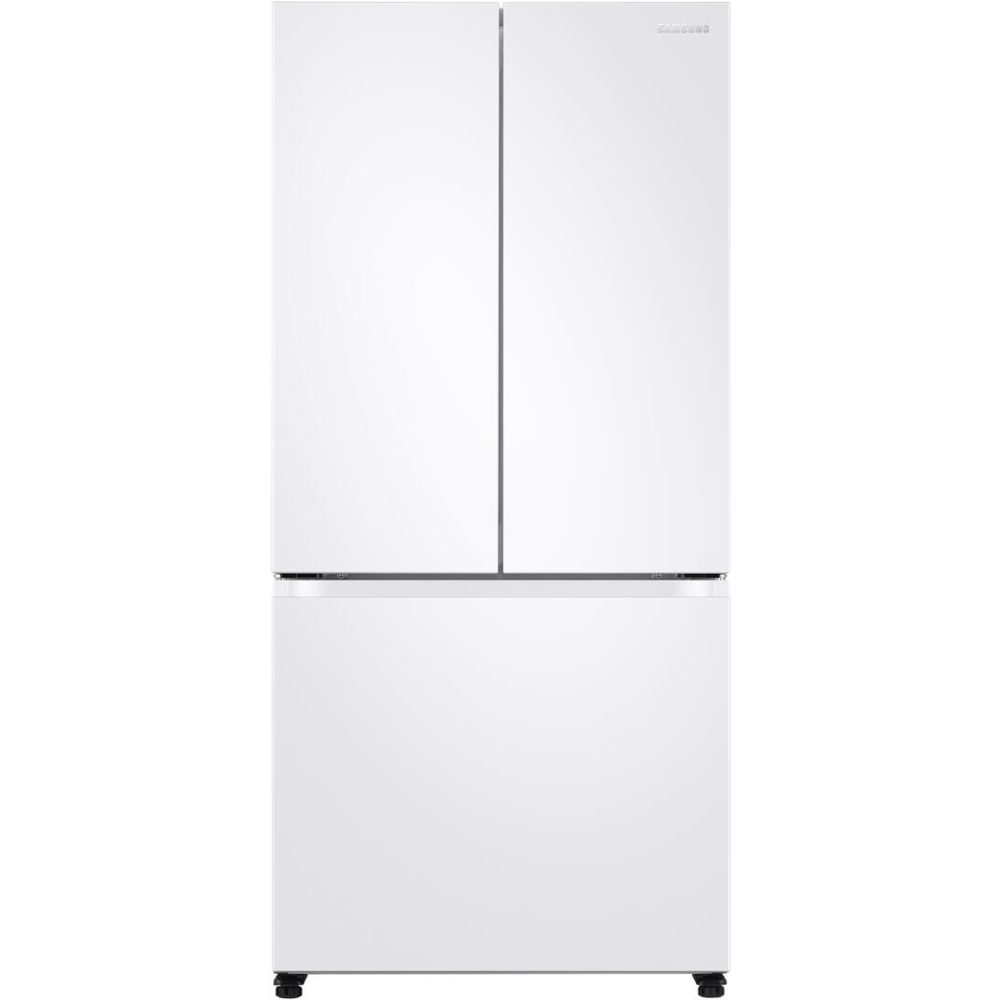 Furniture Plus Samsung 18 cu. ft. White French Door Refrigerator